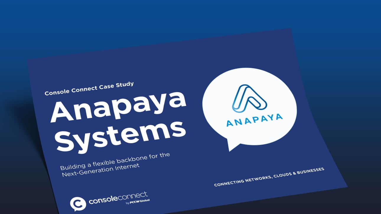 Anapaya expands reach with Console Connect by PCCW Global